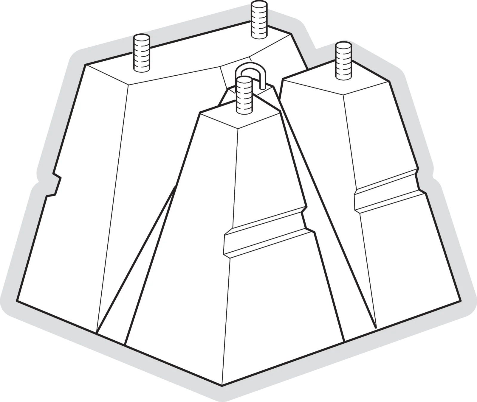 Massifs de candélabre | PUM